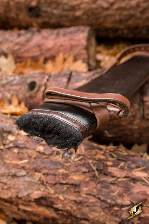 Full Scabbard Medium Left Hand Black – LARP Gear