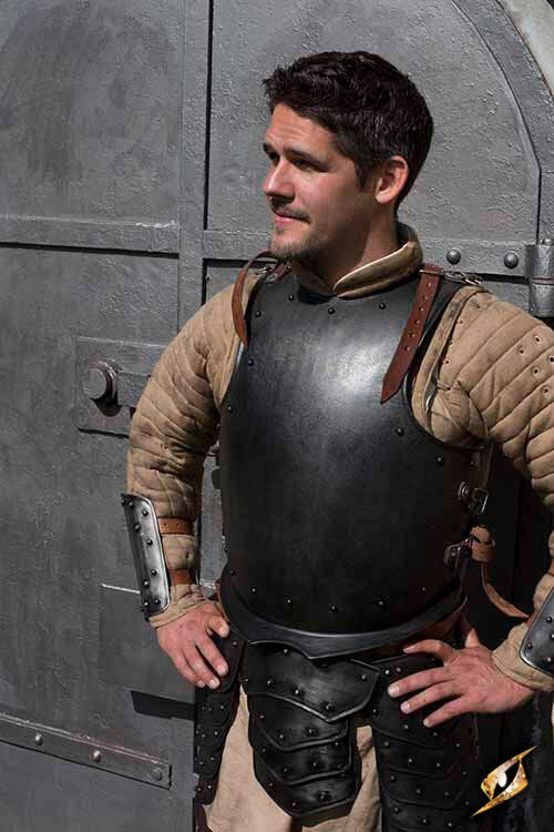 Warrior Complete Armour Epic Black – LARP Gear