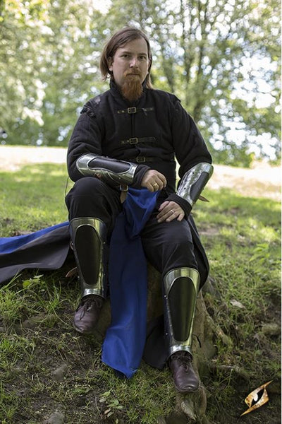 Black Ice Arm and Leg Protection Set – LARP Gear