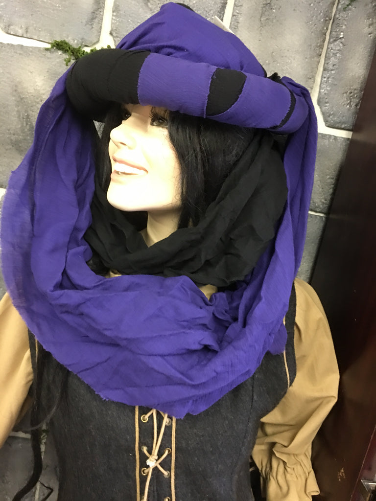 Turban Jafar Black/Purple – LARP Gear