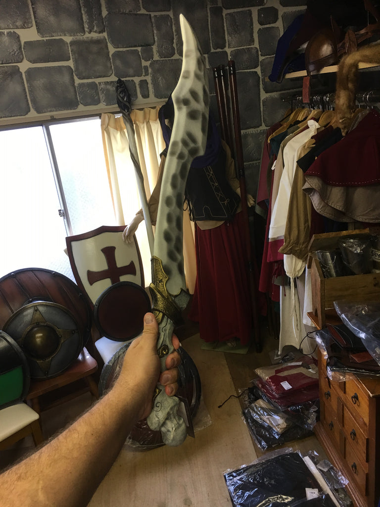 Bone Scimitar 85cm – LARP Gear