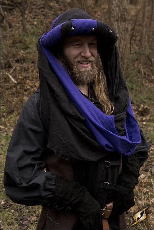 Turban Jafar Black/Purple – LARP Gear
